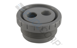 POOL360 | Rotating Therapy Massage Jet Assembly 1.5" MPT Gray