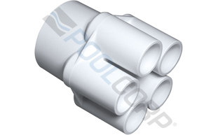 POOL360 | 2" S x (5) 3/4" S Ports Manifold