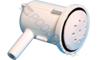 POOL360 | 3/8" B 90 Degree White Top-Flo Air Injector
