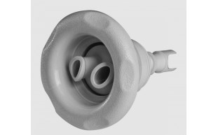 POOL360 | 3-3/8" White Poly Storm Twin Roto Gunite Jet Internal with ...