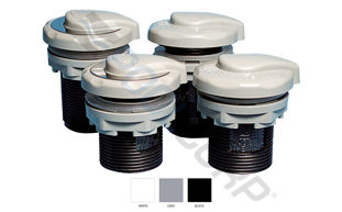 POOL360 | 1" TruSeal Air Control Assembly, Black Short Body