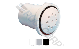 POOL360 | Gray Top Flo Air Injector with 1" Spigot