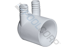 POOL360 | 2" S x (2) .75" RB Ports Manifold