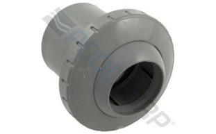 POOL360 | Gray Eyeball Fitting for 1.5" Slip Insert x 1" Eyeball