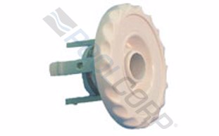 POOL360 | White Mini Jet Eyeball Fitting Assembly