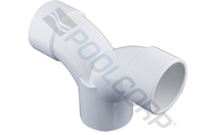 POOL360 | 2.5" x 2.5" x 2.5" PVC Sanitary Tee