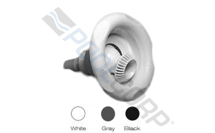 POOL360 | 5" Power Storm Gray Internal Roto 5-Point Scallop Gunite Spa Jet