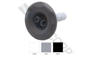 POOL360 | 3" Mini Storm Twin Roto 5-Scallop Jet