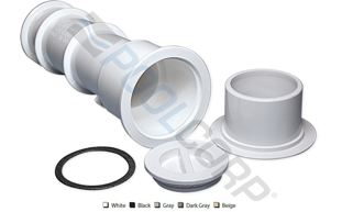 POOL360 | Dark Gray Renegade Volleyball Pole Holder Assembly