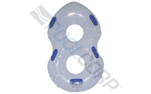 POOL360 | 42" Clear Double H-D Water Park Tube