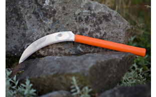 horizon | 6.5" Stainless Steel Serrated Blade Sickle with Plastic Handle