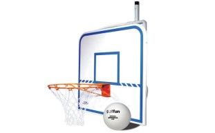 POOL360 | White Deck Mount Pool Basketball Game Builders Package